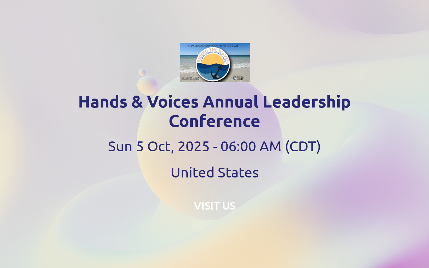 Hands & Voices Annual Leadership Conference